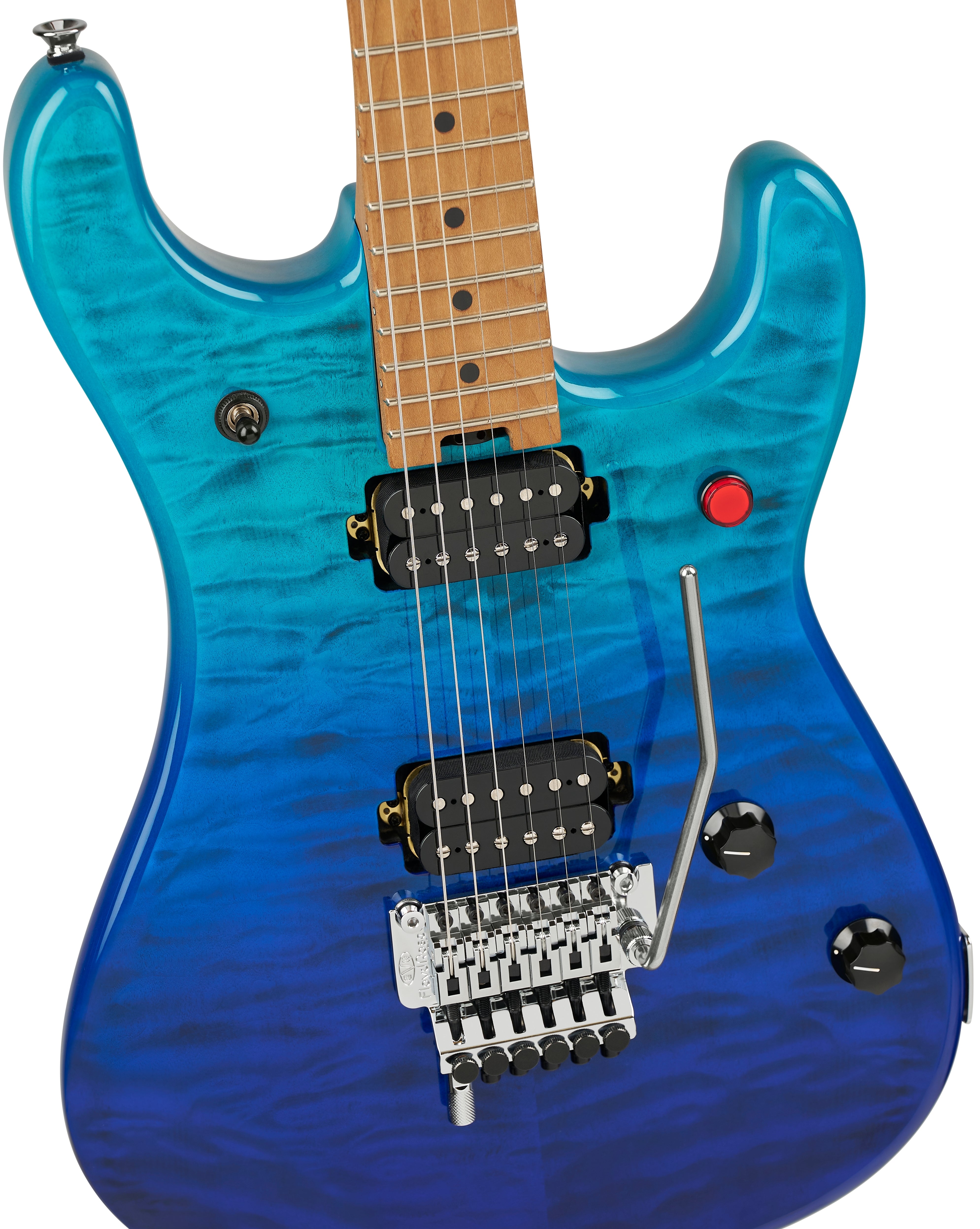 EVH 5108310389 5150® Series Deluxe QM Electric Guitar - Baked Maple, P ...
