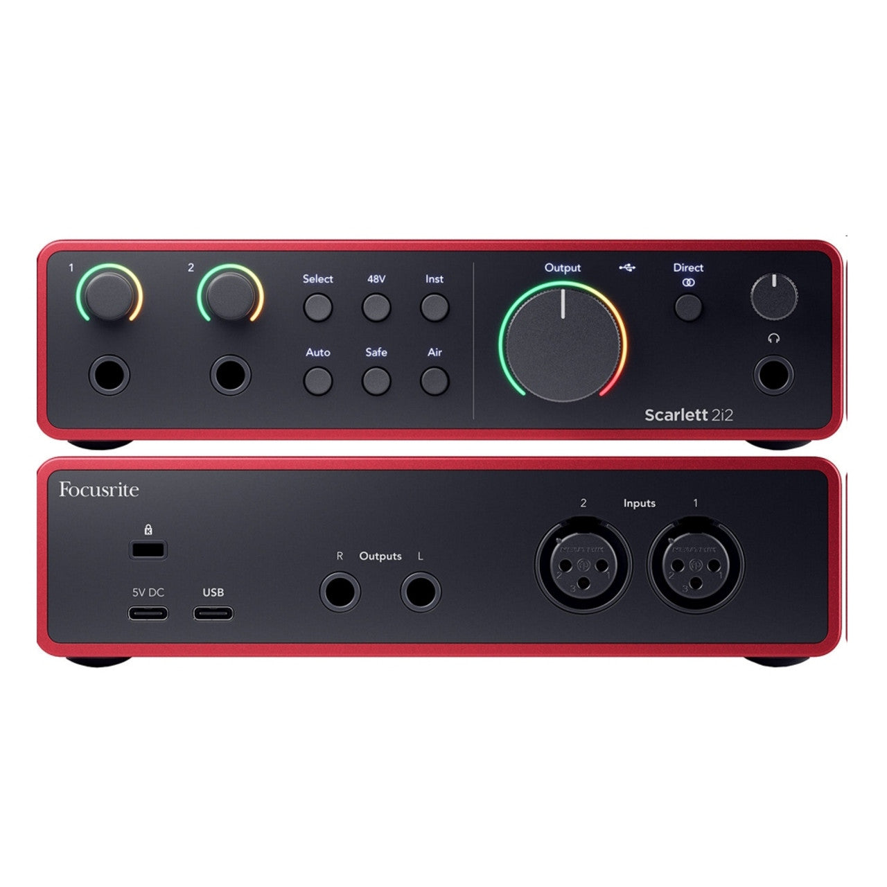 Focusrite Scarlett Solo 4th Gen 2x2 USB Audio Interface With Single Mi ...